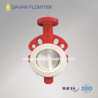 PTFE butterfly valve - Davan flowtek