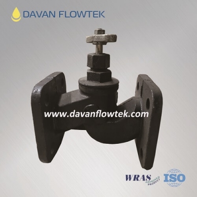 gost globe valve cast iron flange type PN16 - Davan flowtek